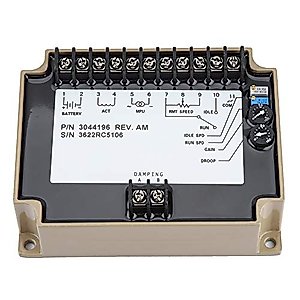 Fafeicy Generator Speed Controlle, Electronic Speed Controller Governor 3044196 Generator Speed Control Board for Input Multiple Machines or Special Purpose Machines