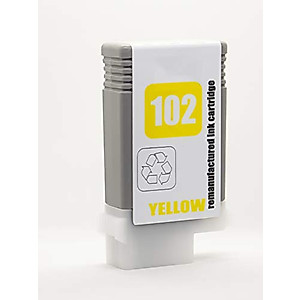 XL-Ink Compatible for Canon PFI-102 / PFI102 6-Pack (2X Matt Black, Black, Cyan, Magenta, Yellow)