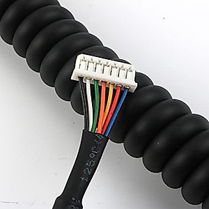 Jetuplusllc New for Western Fisher Handheld Snow Plow Control Cord 6 pin Plug Straight 96437