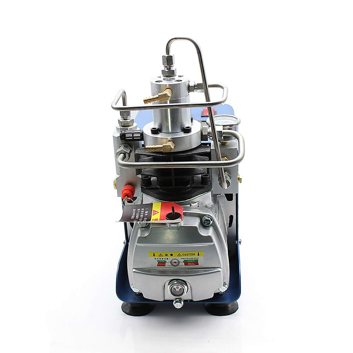 Electric PCP Air Compressor Pump,30 MPa 4500psi Portable Compressor High Pressure Air Compressor Electric Inflator PCP,Two-Stage Compression PCP Hand Air Pump