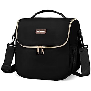 MAXTOP Lunch Bag for Women Insulated Lunch Box with Adjustable Shoulder Strap Reusable Lunch Tote Leakproof Thermal Cooler Bag for Work Camping Picnic