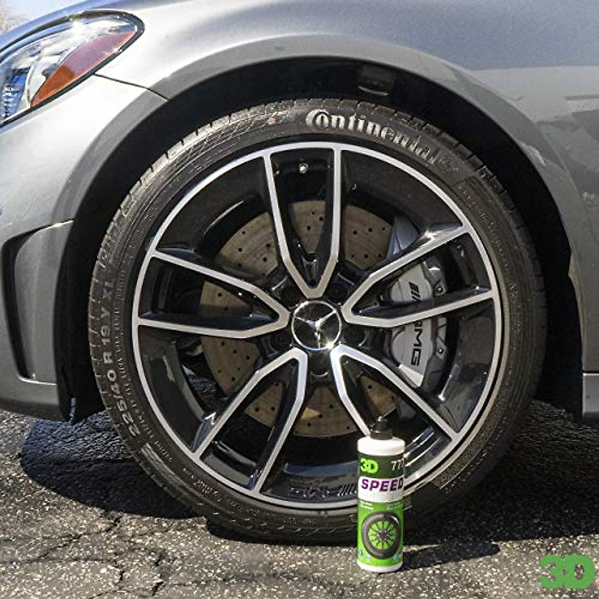 3D Speed Tire Shine - Long Lasting, High Shine, Easy Application - Non-Greasy Water Based Protectant 16oz.