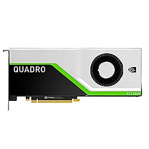PNY NVIDIA Quadro RTX 8000, Black, Green, Silver (VCQRTX8000-PB)