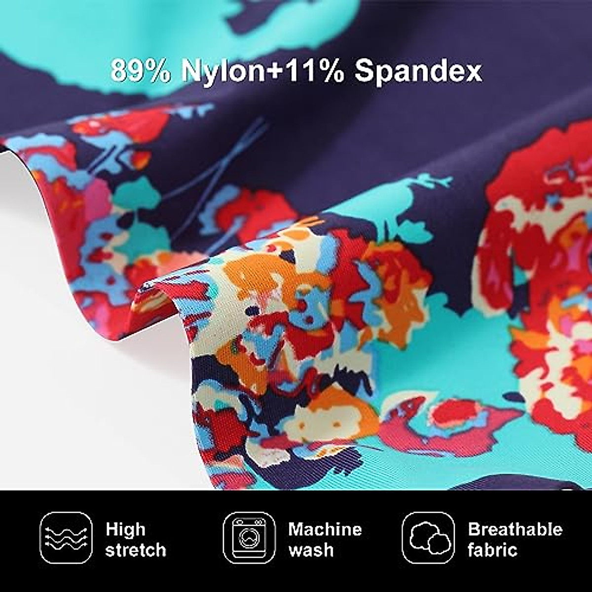 LEVAO Seamless Thongs for Women No Show Panties Stretch Printed Underwear Sexy G-String Thongs Multipacks