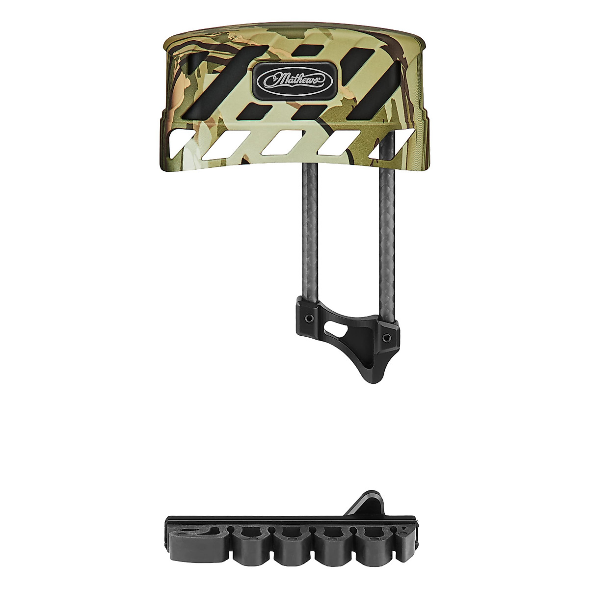 MATHEWS Archery Lowpro Fixed Quiver, Left Hand, UA Forest All-Season