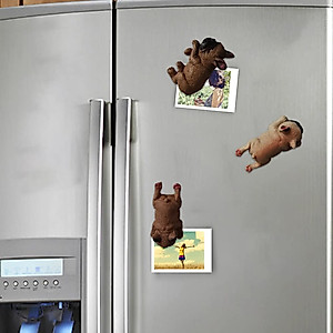 CHOP MALL Dog Fridge Magnets French Bulldog Refrigerator Magnets Gift for Birthday Valentine's Day Monther's Day