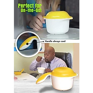 Microwave Scrambled Egg & Omelette Cooker, Fast, Delicious Microwaveable Eggs- As Seen On TV