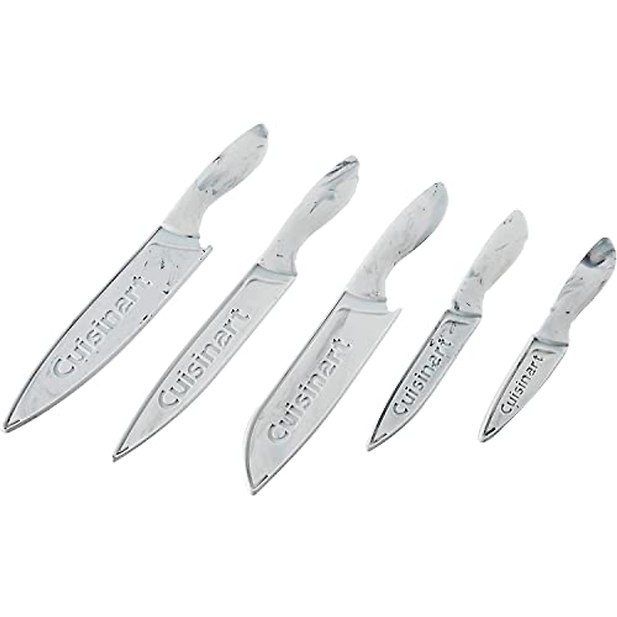 Cuisinart C55-10PWM Advantage-Cutlery-Set, 10-Piece, Faux Marble