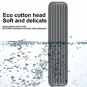 Desktop Cleaning Mini Mop,Automatic Squeeze Mops for Floor Cleaning - Smart Wet Dry Vacuum Cleaners, Floor Cleaner Mop Cordless Vacuum for Bathroom Sink