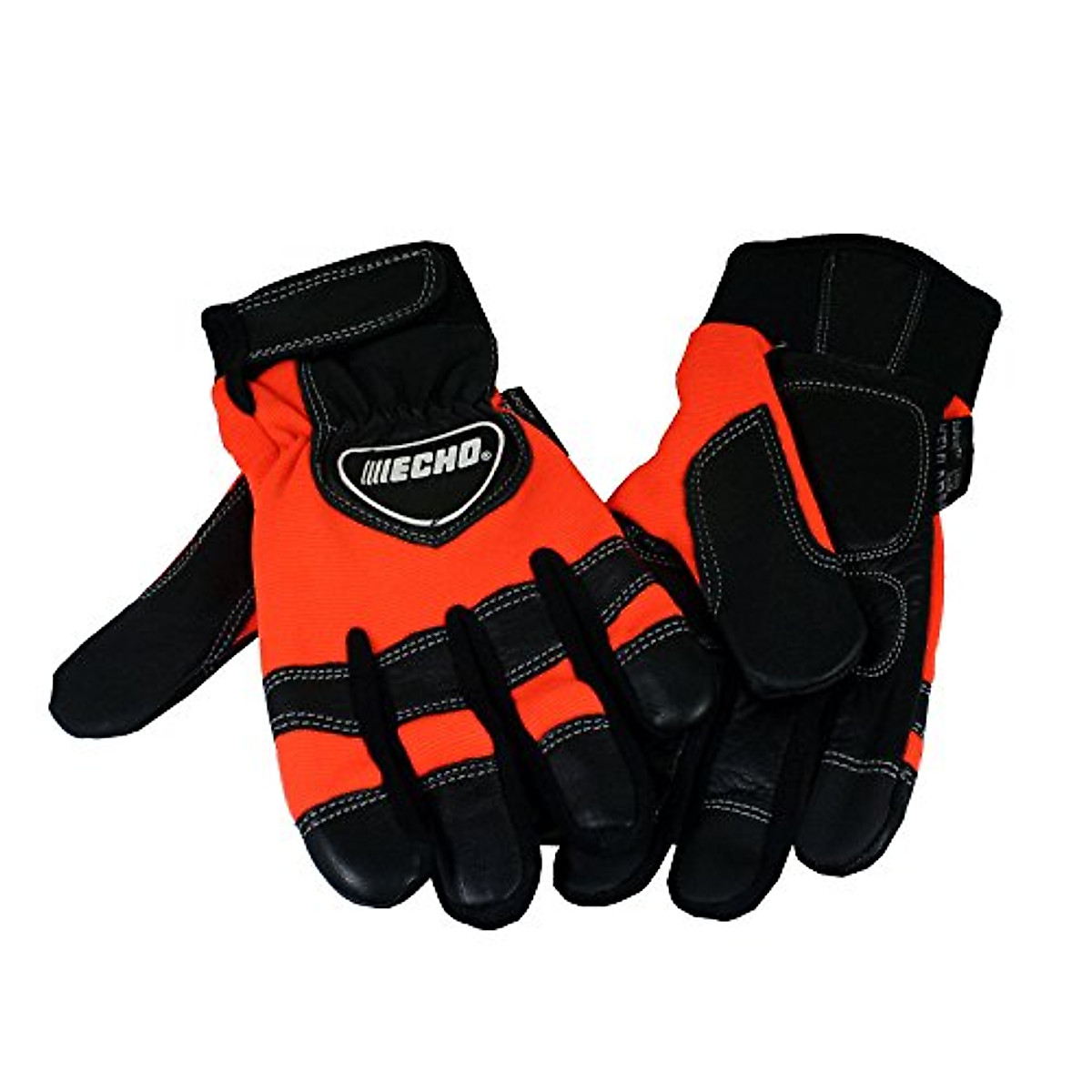 Echo 99988801601 Chainsaw Kevlar Reinforced Protective Gloves - Large