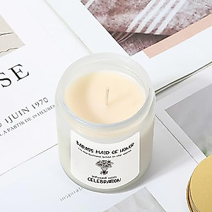 LAMIVEENLA Bridesmaid Gifts Scented Candle Lavender - Funny Matron of Honor Gifts Gifts for Bridesmaids Matron of Honor Proposal Gifts Maid of Honor Proposal Gifts Soy Candle 7oz