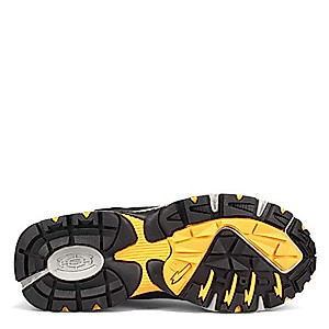 Skechers Men's Stamina ST Athletic Style Industrial Shoe, Black Grey, 10.5 Wide