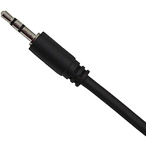 Caroo Cobra Walkie Talkie Headset,1 Pin Covert Acoustic Tube Earpiece Headsets with PTT Mic for Cobra Talkabout Walkie Talkies Two Way Radio(4 Pack)