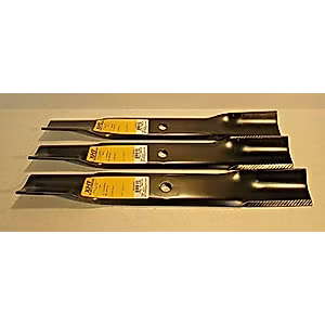 XHT 3 USA HD Blades for TIMECUTTER SS5060, SS5000, MX5060 ZTR Lawn Mower 79016