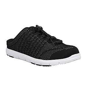 Propet TravelWalker Evo Slide Sneakers Black - 8.5 X-Wide