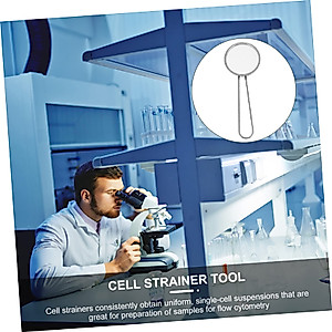 SOLUSTRE Lab Cell Strainer Mesh 150 Mesh Stainless Sieve for Cell Counting Sub-Culture Experiments