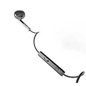 TRYING Long Cord Earplug Headphones for TV Watching and Monitoring, with Microphone Call Controller,Noise Cancelling Music Headphones，3.5mm Wired Earbuds Computer Voice Headset (with Microphone)