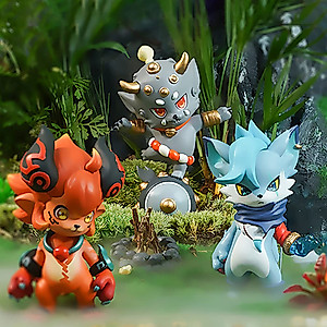 Magical Animal Series Blind Box Mystery Box Cute Collectible Figures Action Kawaii Model Birthday Surprise Random Trendy Room Desktop Decroration（1 Pack）