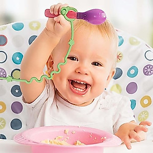 Toy Straps for Baby,RTMOK 4pcs Silicone Setpacifier Clip,Applies to Car Seat Toy,Teether Toy,High Chair,Stroller Accessories,Baby Toy Clips,Cribs,Rocking Chair,Silicone Pacifier Clip