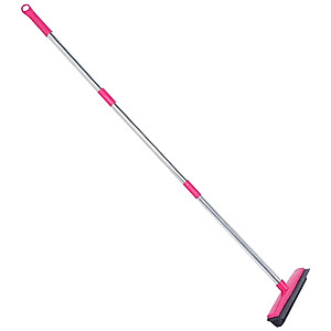 Broom Floor, Multifunction Telescopic Floor Carpet Broom Pet Hair Sweeper Tools()