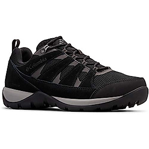 Columbia Men's Redmond V2 Waterproof, Black/Dark Grey, 11