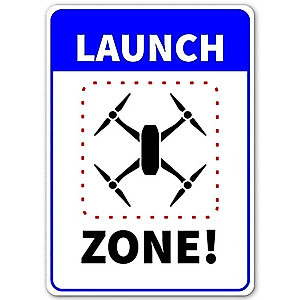 Drone Launch Zone, Drone Launch, Drone Flying Gift, Drone Flyer Gift, Drone Room Gift, Drone Gifts, Drone Hobby Wooden Hearts,Holiday Decor,Farmhouse Wall Decor - Quality Metal Decorations