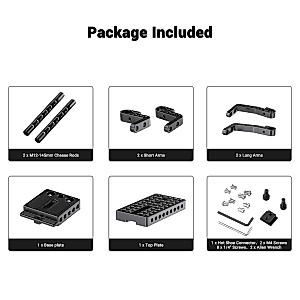 SMALLRIG VersaFrame DSLR Camera Medium Cage for Canon/for Nikon/for Sony – 1584