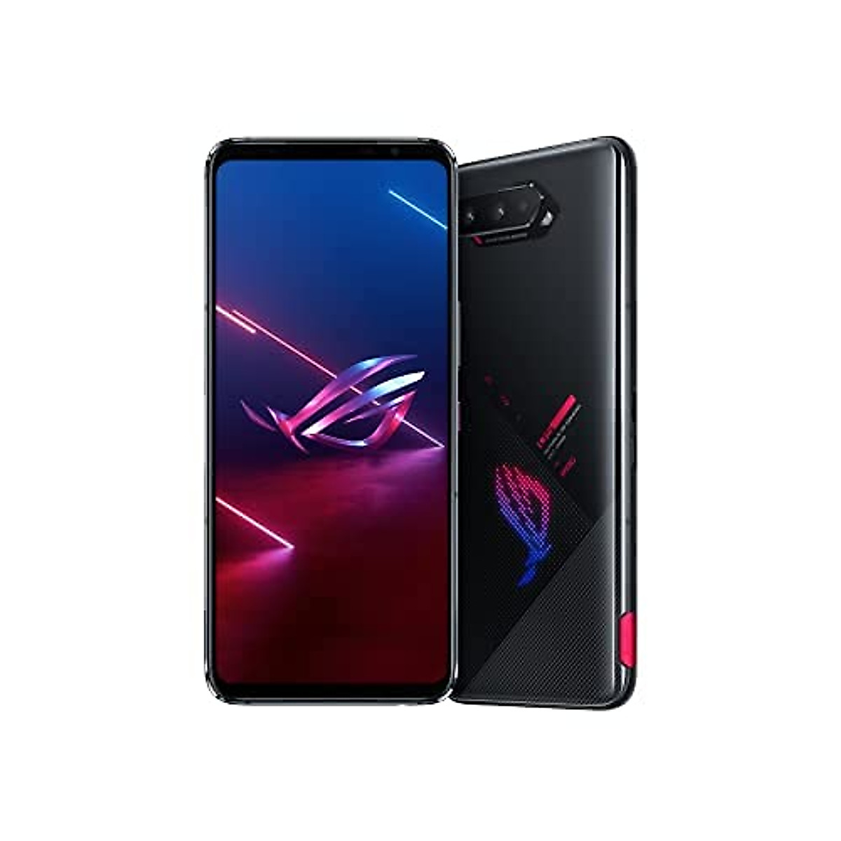 ASUS ROG Phone 5S ZS676KS 5G Dual 512GB 18GB RAM Factory Unlocked (GSM Only | No CDMA - not Compatible with Verizon/Sprint) Global Version - Black