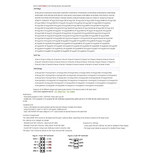 Waveshare-AVR Programmer USB AVRISP XPII Compatible with ATMEL at AVR ISP mk2 mkII in-System Programmer Supports AVR Studio 4/5/6/7 Or Higher Version