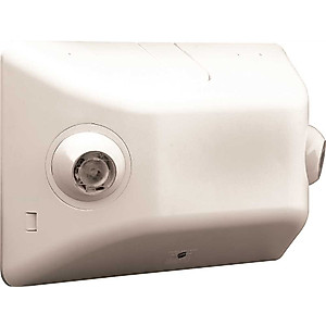 Hubbell EV4D Dual-Lite LED Architectural Emergency Light with Damp Location Listed and No Self-Diagnostics, 4W, White