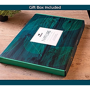 Weekolor, Medium Butcher Block Cutting Board, Teak Wood End Grain, Thick Prep Station 17.3x11.6x1.5 in, Juice Groove, Reversible Charcuterie Board, Vegetable, Bread, Cheese Board (Gift Box Included)