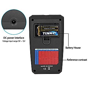 BSIDE ESR02 PRO Digital Transistor Tester SMD Components Meter Mega328 NPN/PNP Diode Triode Capacitor Inductance ESR Checker with Tweezers