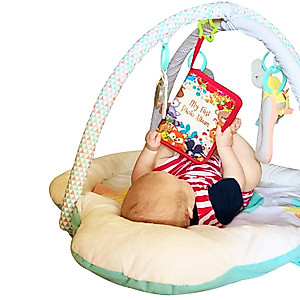 ToddleBee Baby Photo Album - Soft Baby Book First Year Baby Photo Book | My First Book of Photos with Woodland Animals - Baby Album Holds 4x6 Pictures for Memory Album Baby Shower