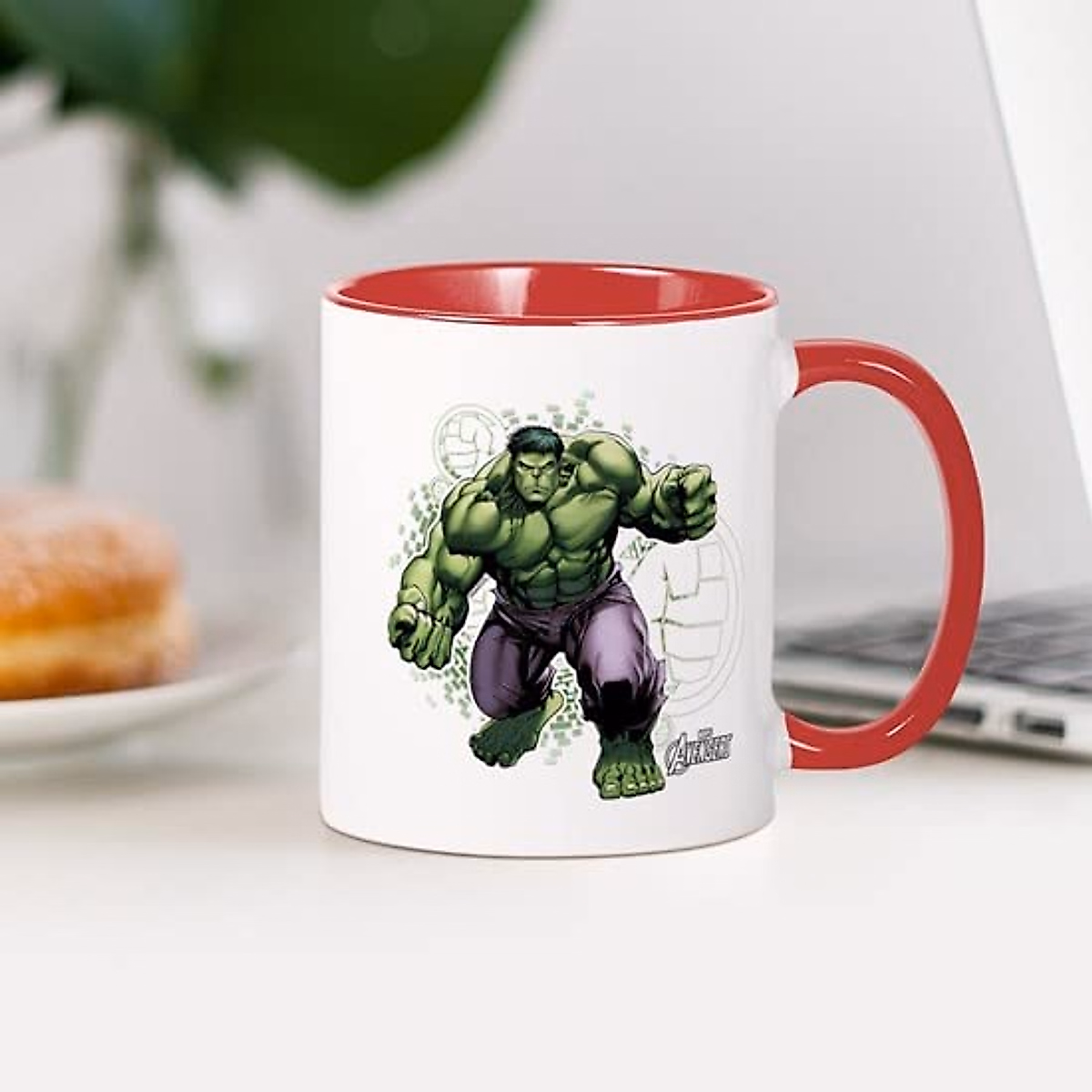 CafePress Avengers Hulk Fists Mug Ceramic Coffee Mug, Tea Cup 11 oz
