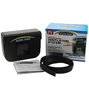 Fordex Group Solar Powered Car Auto Air Vent Cooling Fan System As Seen on Tv
