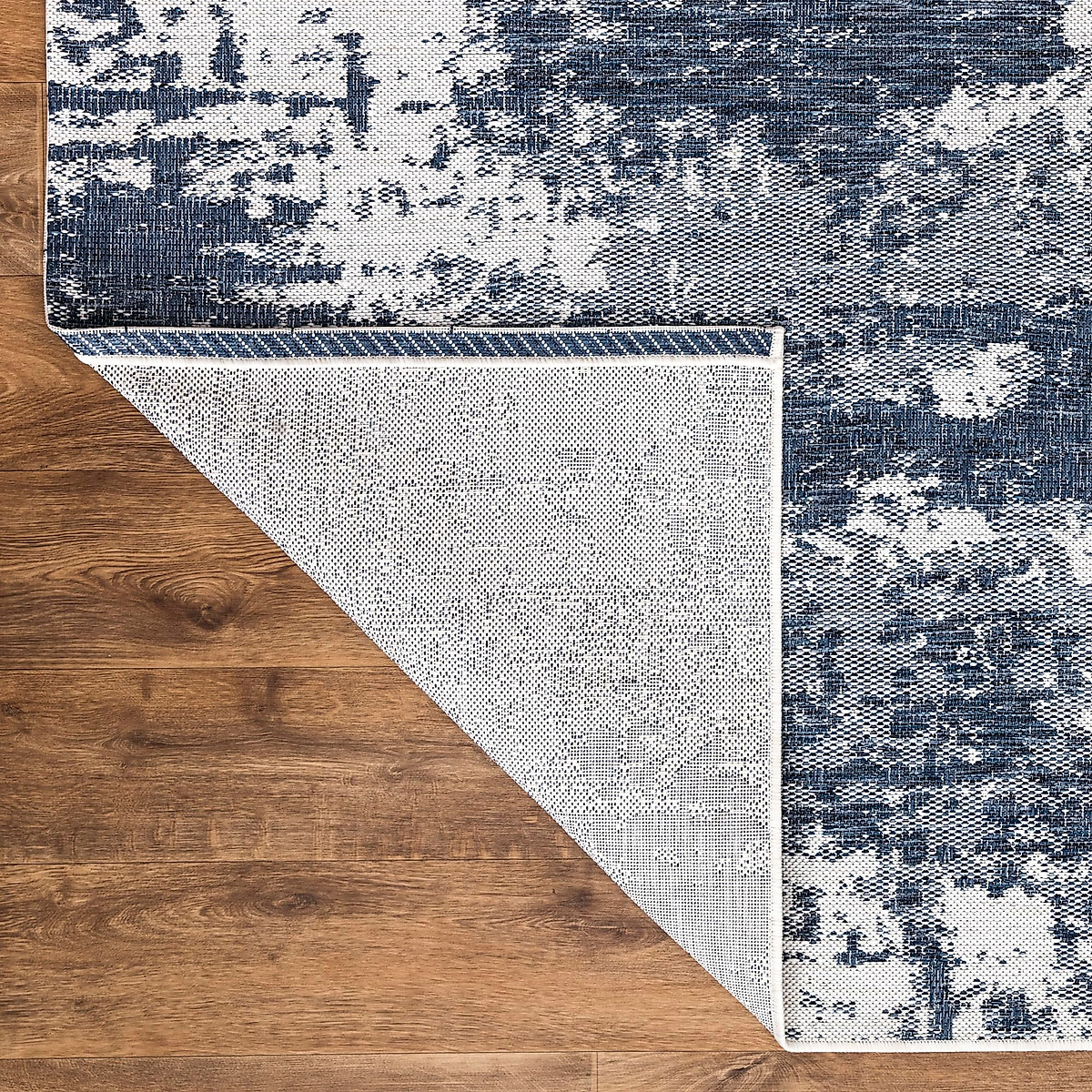 Keen Home Design Outdoor Runner Rug - 2x8 Washable Indoor/Outdoor Rug for Patio, Balcony, Kitchen, Garden, Beach, Deck and Porch. Size: 2'2" x 7'7"