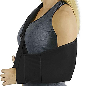 Arm Sling for Shoulder Injury by Support Brace for Women and Men, Wrist and Elbow Surgery with Adjustable Padded Arm Support Straps Postoperation Recovery Belt