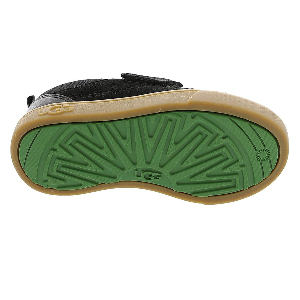 UGG Unisex-Child Rennon Low Sneakers, Black, 2