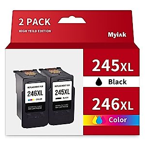 245XL 246XL Ink Cartridge Remanufactured Replacement for Canon 245XL 246XL for Pixma MG2522 TS3120 MG2520