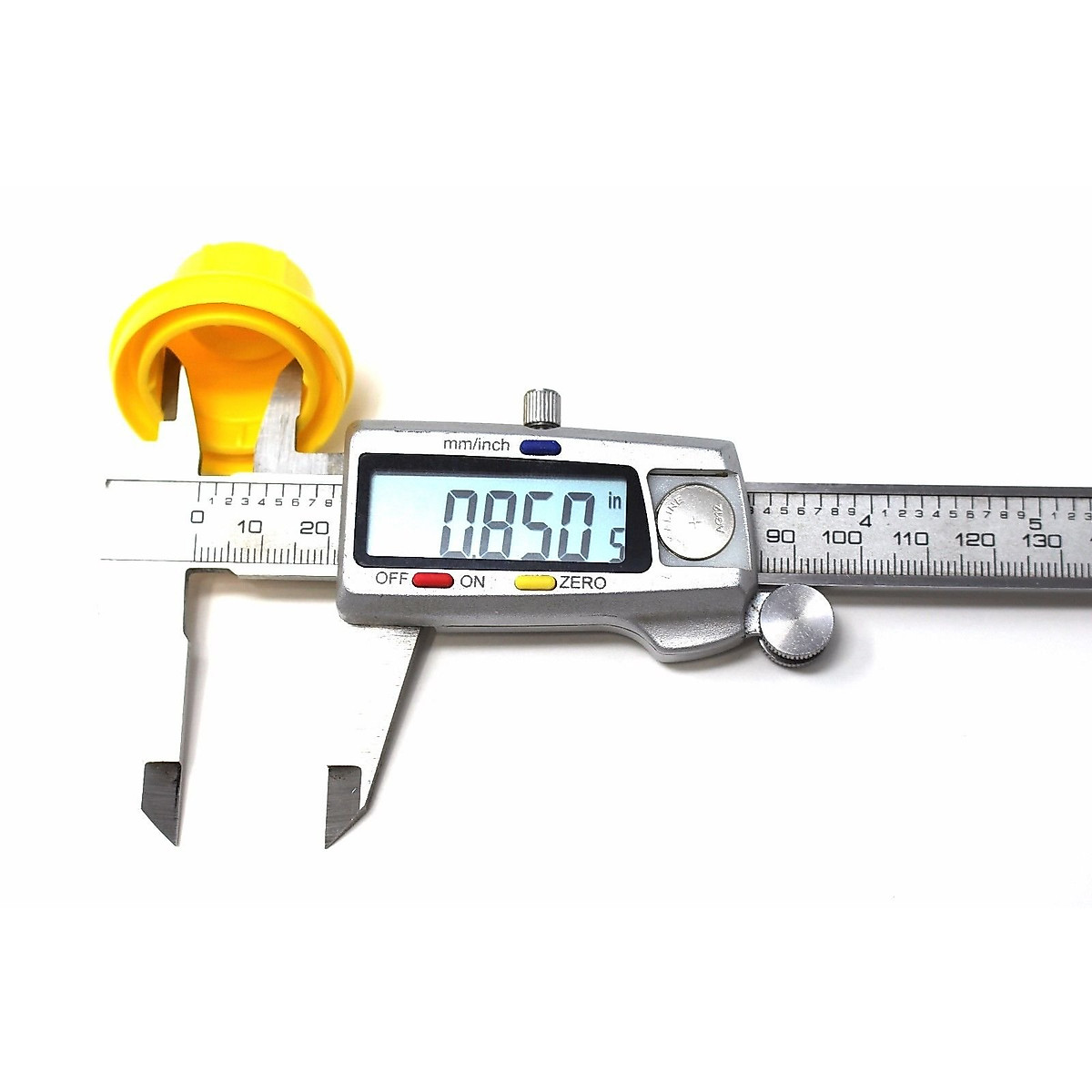 4 Pack Replacement YELLOW SPOUT CAPS Top Hat Style fits # 900302 900092 BLITZ Gas Can Spout Cap fits self venting gas can Aftermarket (SPOUTS NOT INCLUDED)