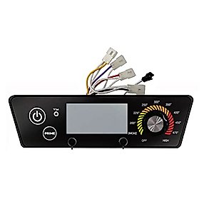 Bbqzone Digital Thermostat Control Board Replacement Part for Pit Boss Wood Pellet Grill Tailgater P7-340/ Lexington P7-540/ Classic P7-700/ Austin XL P7-100/ 440FB1 Matte Black