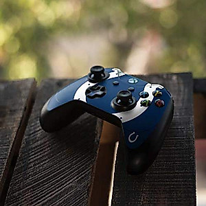 Skinit Decal Gaming Skin compatible with Xbox One Elite Controller - Officially Licensed NFL Indianapolis Colts Large Logo Design