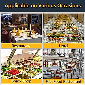 Festa Essential 13.6QT Electric Deep Fryer with 6L(6.5QT)Frying Basket&Lid,1750W Stainless Steel Commercial Countertop Single Tank Oil Fryers with Temperature Control&Timer for Home Kitchen Restaurant