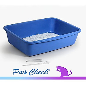 PawCheck Cat Litter for Urine Collection - Reusable and Non-Absorbent Cat Urine Collection Home Kit Intended to Monitor Cat Health