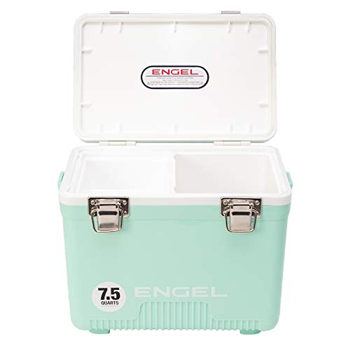Engel UC7 7.5qt Leak-Proof, Air Tight, Drybox Cooler and Small Hard Shell Lunchbox for Men and Women in Seafoam