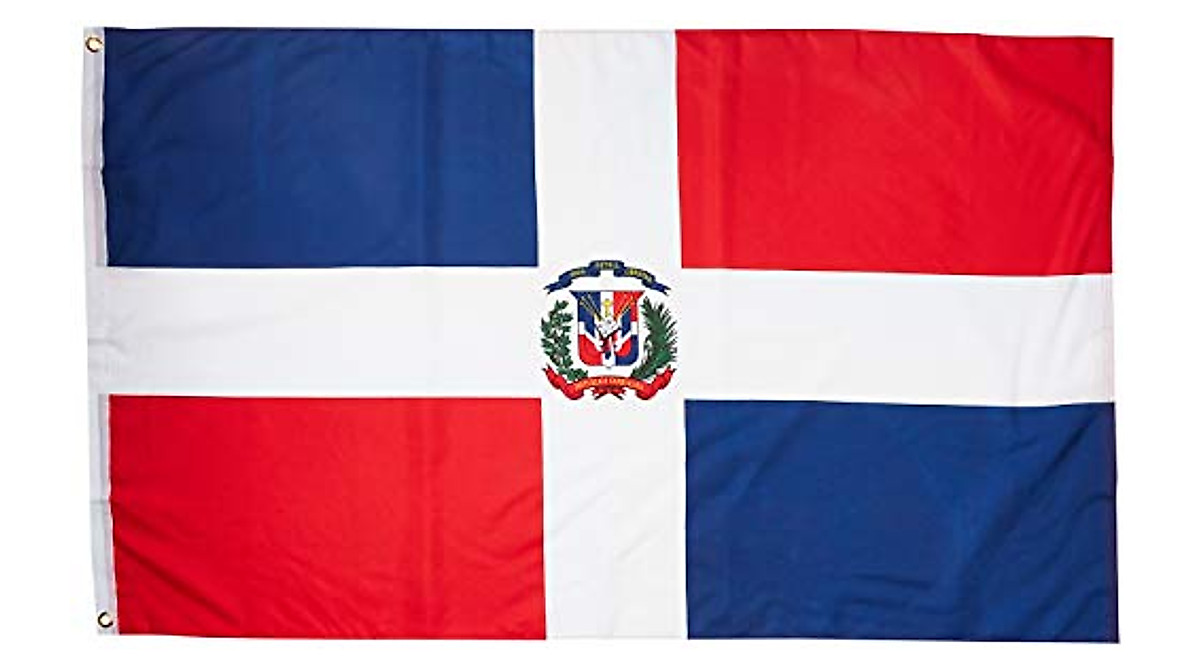 Quality Standard Flags dominicanrep23 Dominican Republic 2x3ft Flag, 2 ...