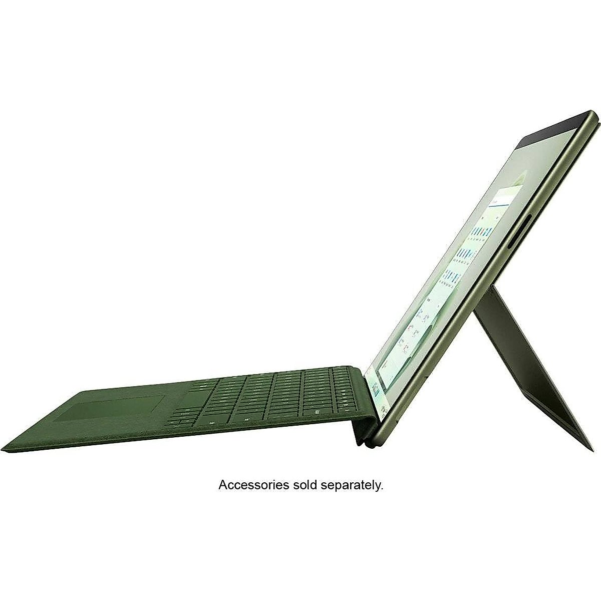Microsoft Surface Pro 9 Tablet - 13" - Core i5 12th Gen i5-1245U Deca-core (10 Core) - 8 GB RAM - 256 GB SSD - Windows 11 Pro 64-bit - Forest - 2880 x 1920 - PixelSense Display - 15.50 Hours Maxi