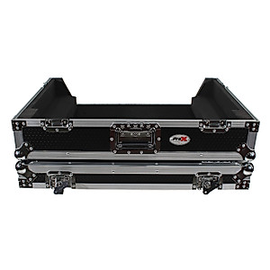 ProX XS-PRIME4 W ATA Flight Case For Denon PRIME 4 DJ Controller with 1U Rack Space and Wheels