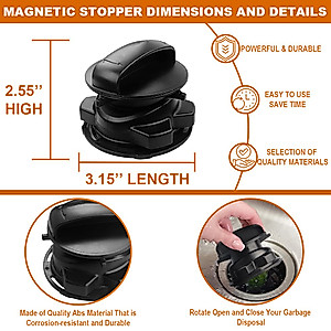 Garbage Disposal 75257 Magnetic Stopper, garbage disposal parts-turn your Cover control disposer on and off.