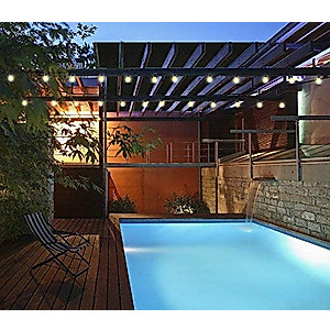 Shatex 90% Sun Shade Fabric for Pergola Cover Porch Vertical Screen, 8x12ft Black